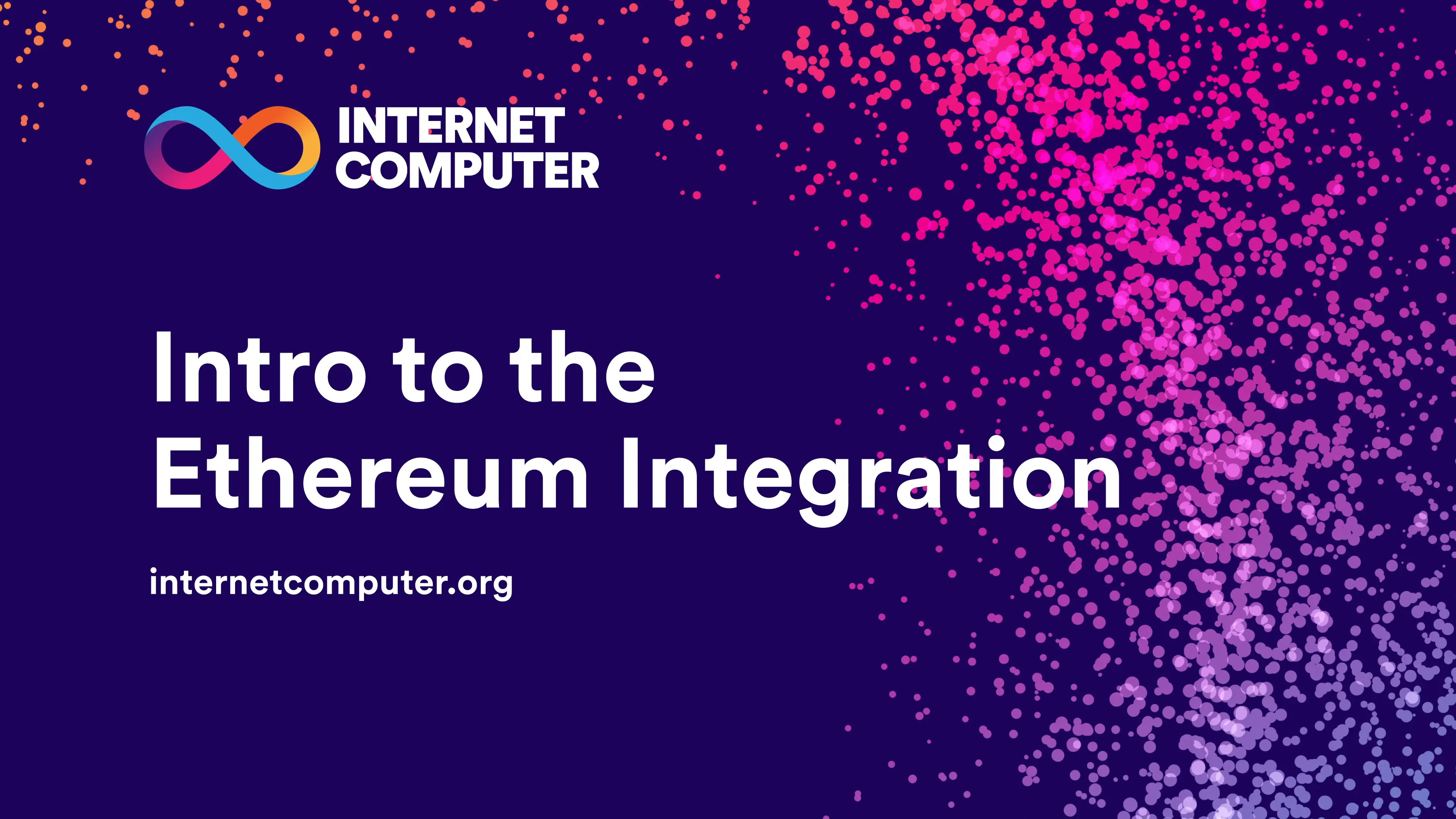 Hello, Ethereum | Internet Computer